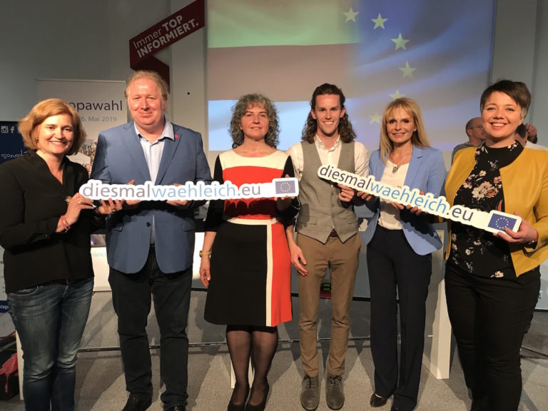Die Kärntner EU-Spitzenkandidaten auf dem Prüfstand – Europahaus Klagenfurt