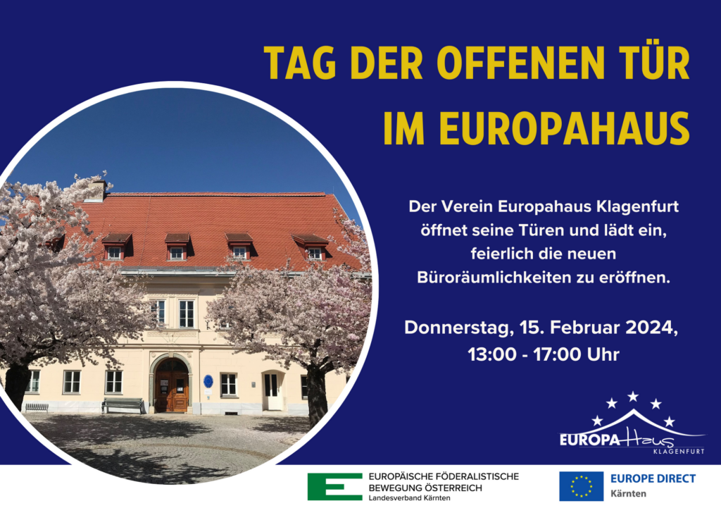 Tag der offenen Tür im Europahaus Klagenfurt – Europahaus Klagenfurt